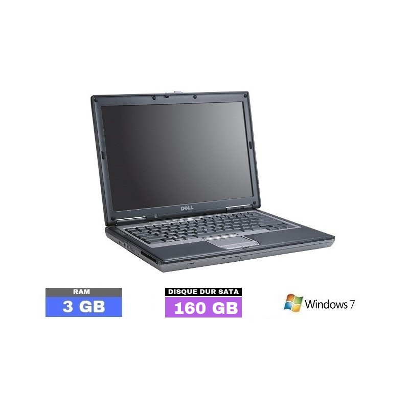 DELL D520 Sous Windows 7 - Ram 3 Go - N°033008
