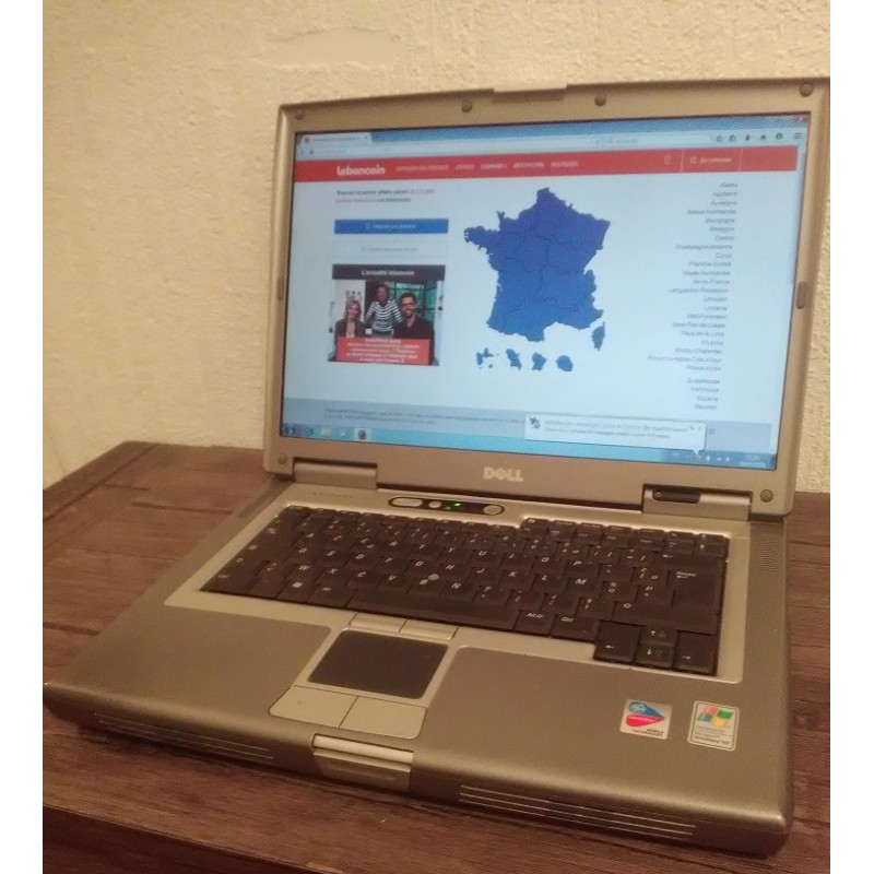 PC Portable DELL LATITUDE D810 Sous Windows 7 - 042601 - GRADE B
