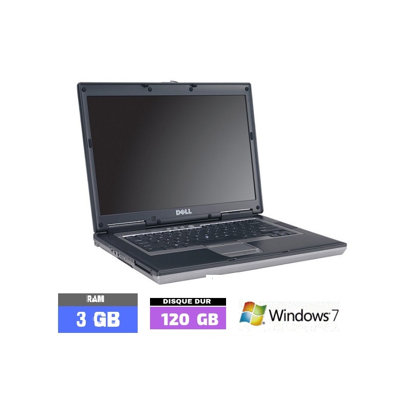 DELL LATITUDE D530 Sous Windows 7 - Ram 3 Go - N°022707 - GRADE B
