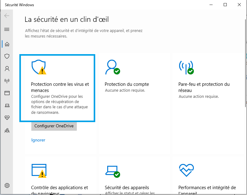 Antivirus Windows Defender